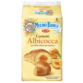 Mulino Bianco Apricot Cornetti (300 gr) - BellaItalia Food Store