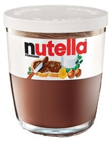 Ferrero - Nutella Glass Jar (Imported from Italy) (200 gr ...
