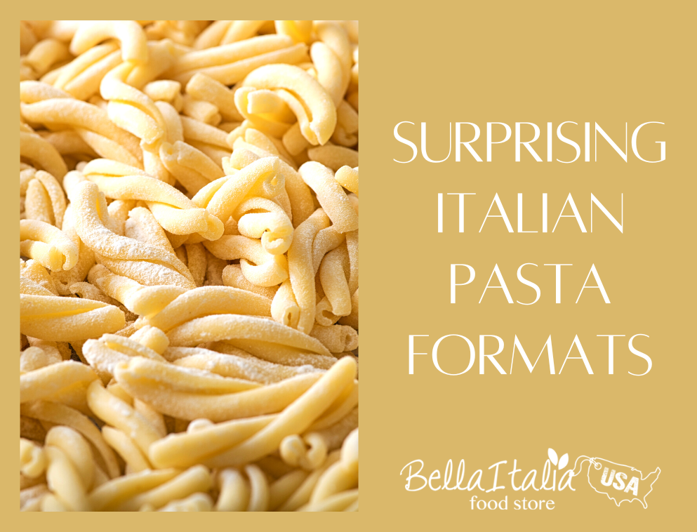 Shop with us: Surprising Pasta Formats - BellaItalia Food Store